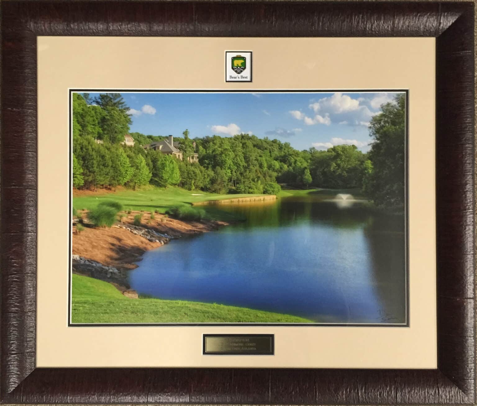 Wooden Match Play Bracket - Heritage CAA