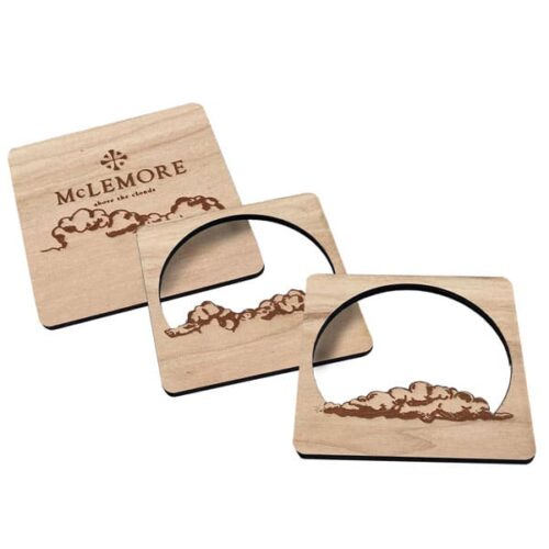 3D Wood Coaster - Heritage CAA