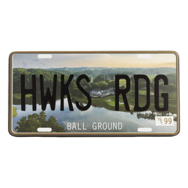 Wooden License Plate - Heritage CAA