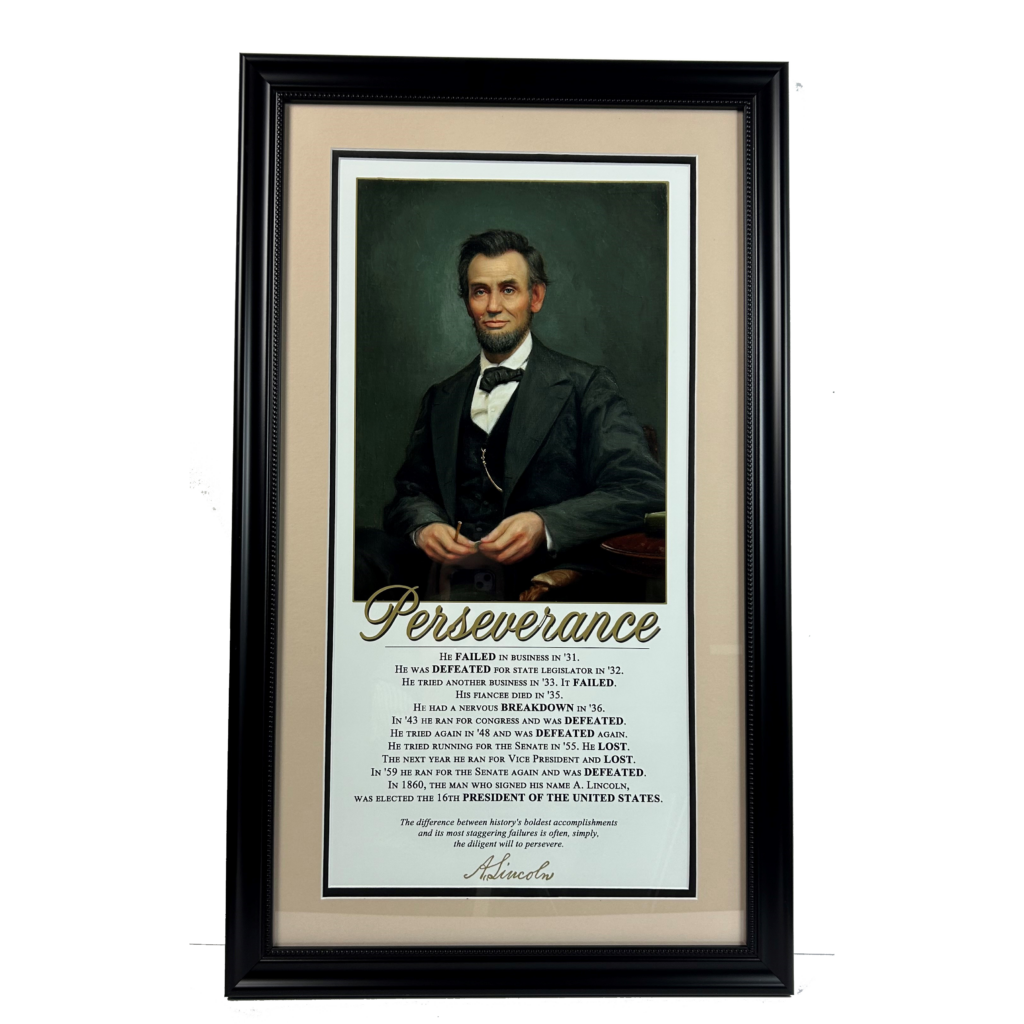 Abraham Lincoln- Perserverance - Heritage CAA
